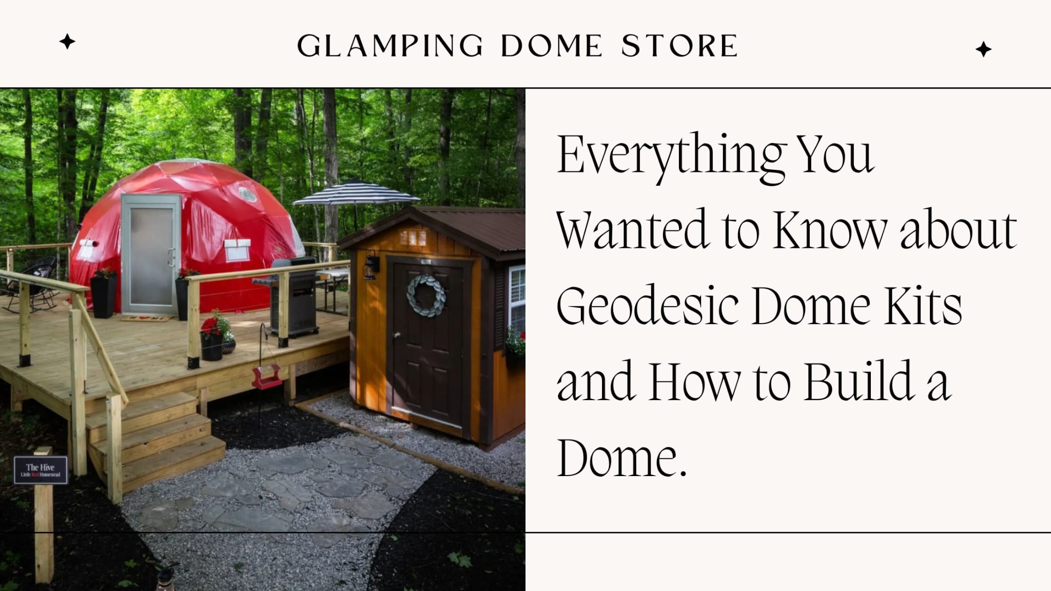 What’s in a Geodesic Dome Kit? Everything You Need to Know! – Glamping ...