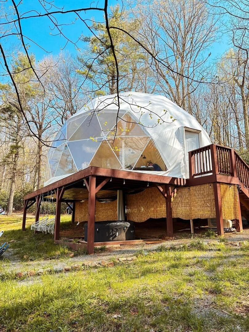 Buy Geodesic Dome Tent Online - Geodesic Dome for Sale – Glamping Dome ...