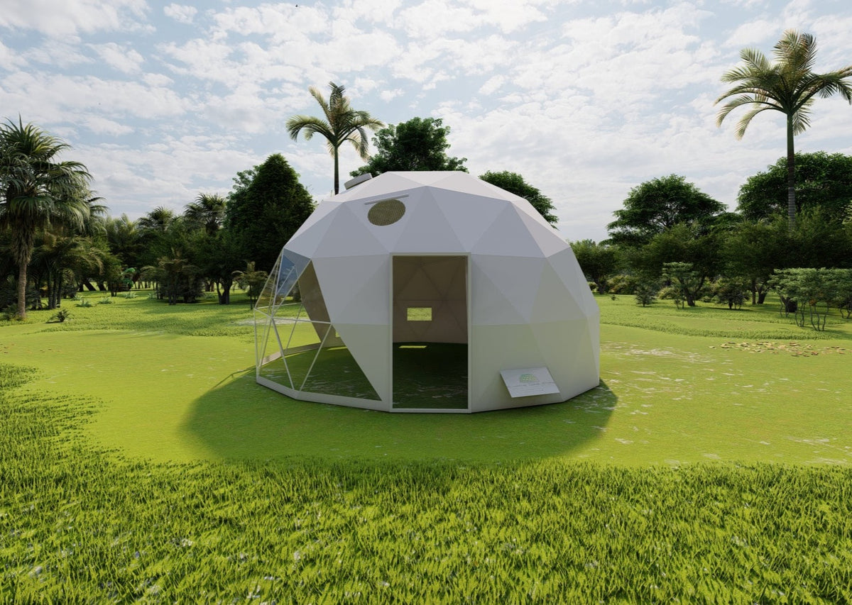 23 ft (7 m) Geodesic Dome Tent with accessories - Available in Alberta ...