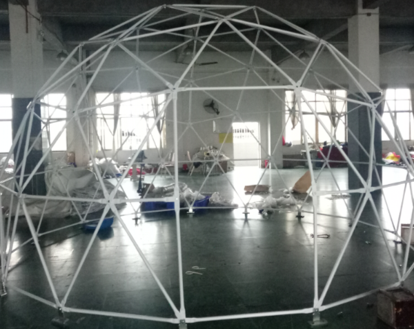 Galvanized Steel Geodesic Dome Frame – Glamping Dome Store